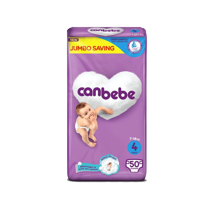 CANBEBE DIAPERS JUMBO 50PCS MAXI