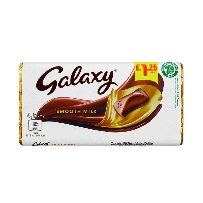 GALAXY CHOCOLATE SMOOTH MILK 100GM