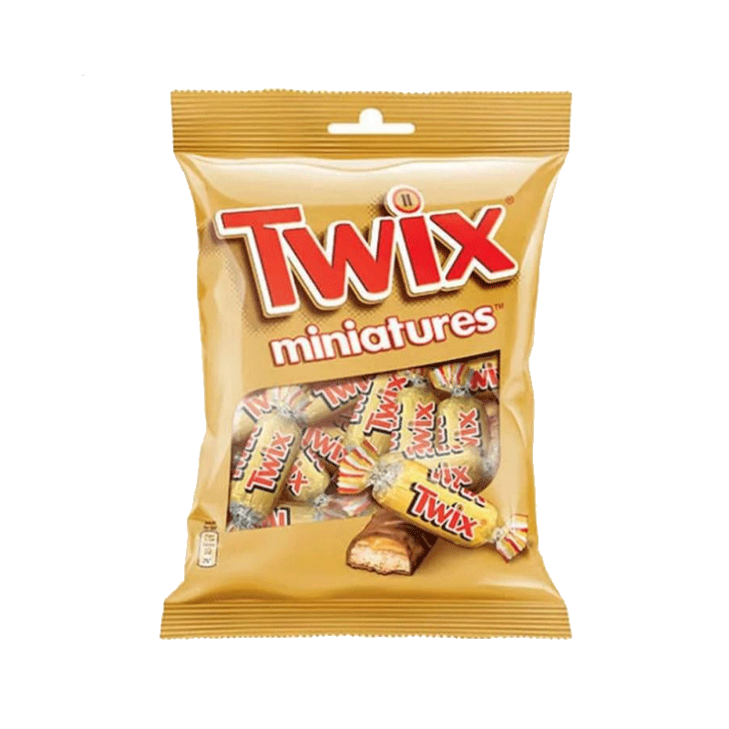 TWIX MINIATURES CHOCOLATE POUCH 150GM