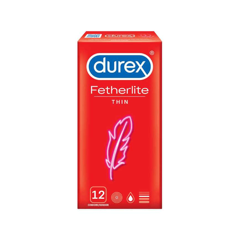 Buy durex condom fetherlite thin 12`s at best price in Pakistan | Hydri ...