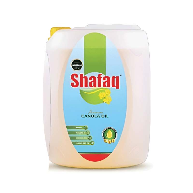SHAFAQ CANOLA OIL 10 LTR CANE