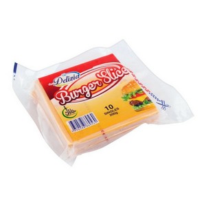DELIZIA BURGER SLICE CHEESE 200GM