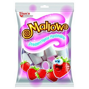 MALLOW MARSHMALLOW STRAWBERRY 80GM